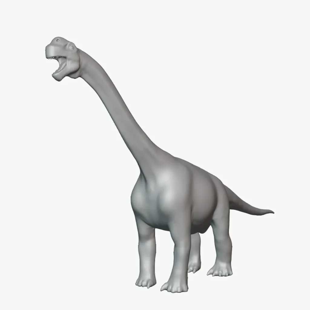 Camarasaurus Basemesh 3D Model Free Download | Creature Guard