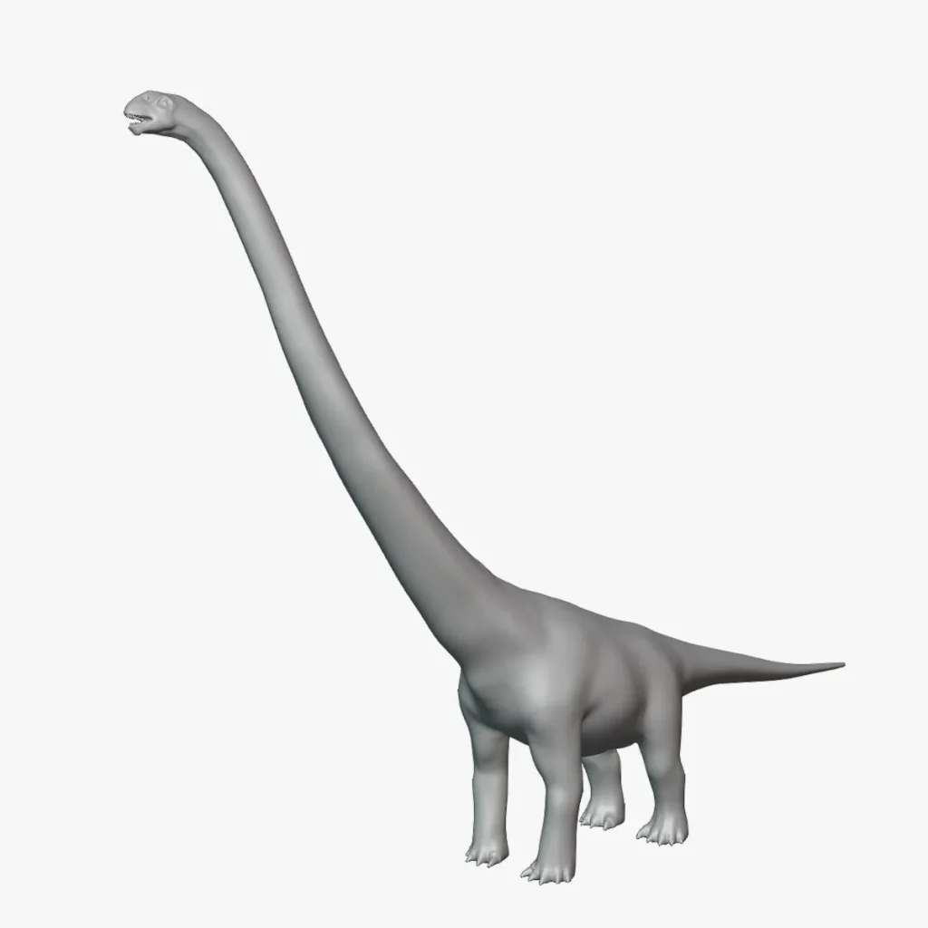 Daxiatitan Basemesh 3D Model Free Download | Creature Guard