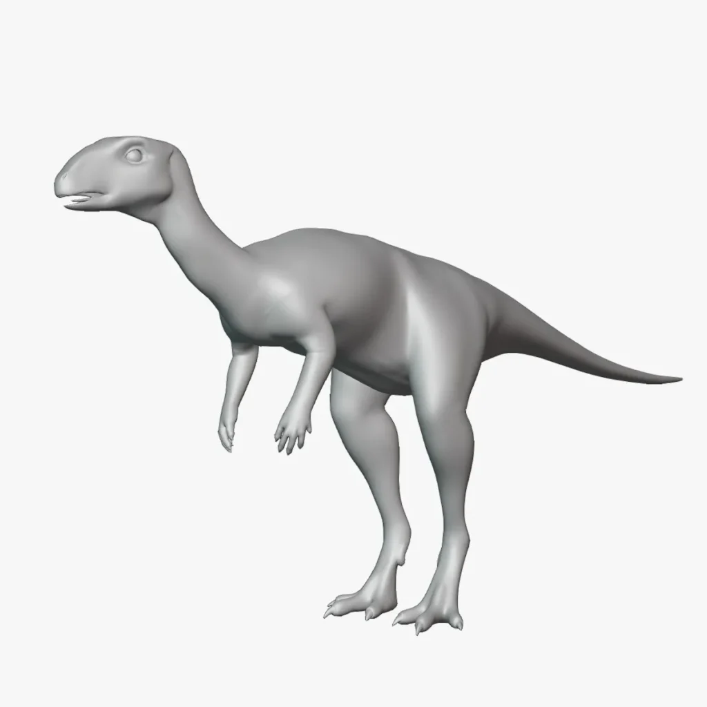 Lesothosaurus Basemesh 3D Model Free Download | Creature Guard