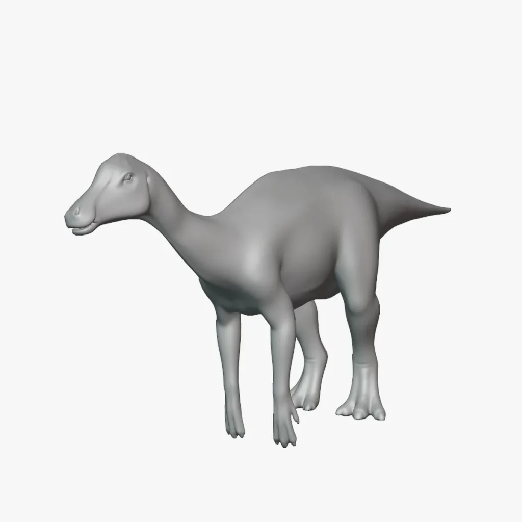 Plateosaurus Basemesh 3D Model Free Download | Creature Guard
