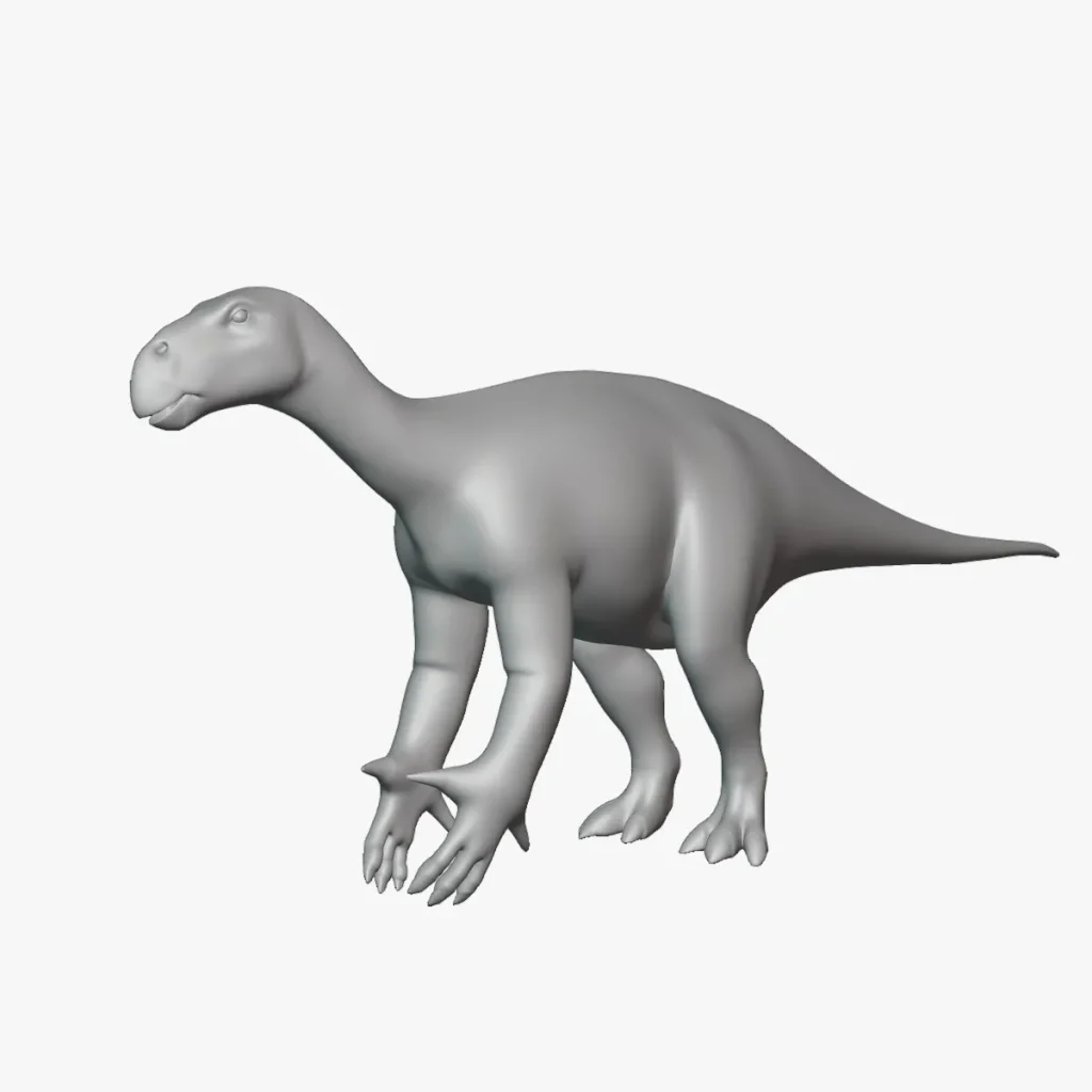 Riojasaurus Basemesh 3D Model Free Download | Creature Guard