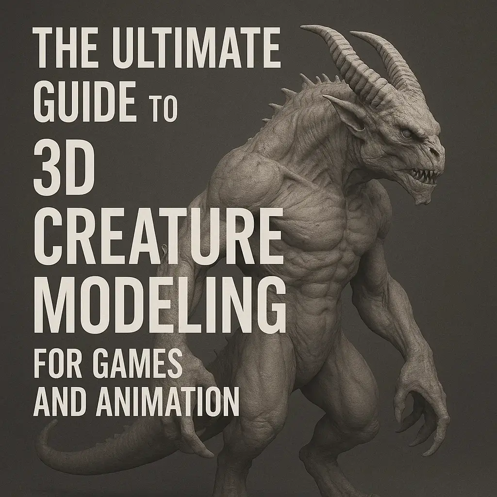 The Ultimate Guide to 3D Creature Modeling for Games and Animation ...